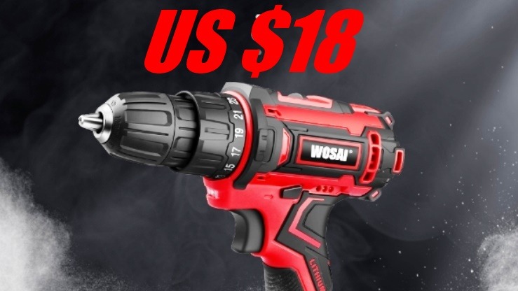 Аккумуляторная Дрель, WOSAI, 12 В, 16 В, 20 в, DC, Шуруповерт,  2020