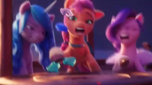 Мой маленький пони новое поколение 2 клип Воссоединения трёх Расс.