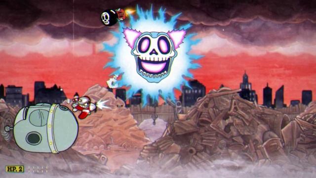 Cuphead (Моменты) - Робот доктора Кашля