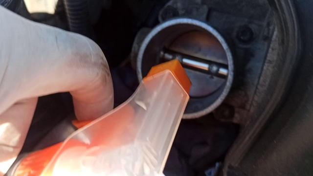 Форд фьюжн. BG 406 промывка впускной системы.