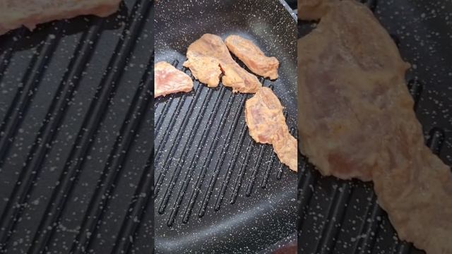 Куриная грудка на сковороде-гриль Лайфхак