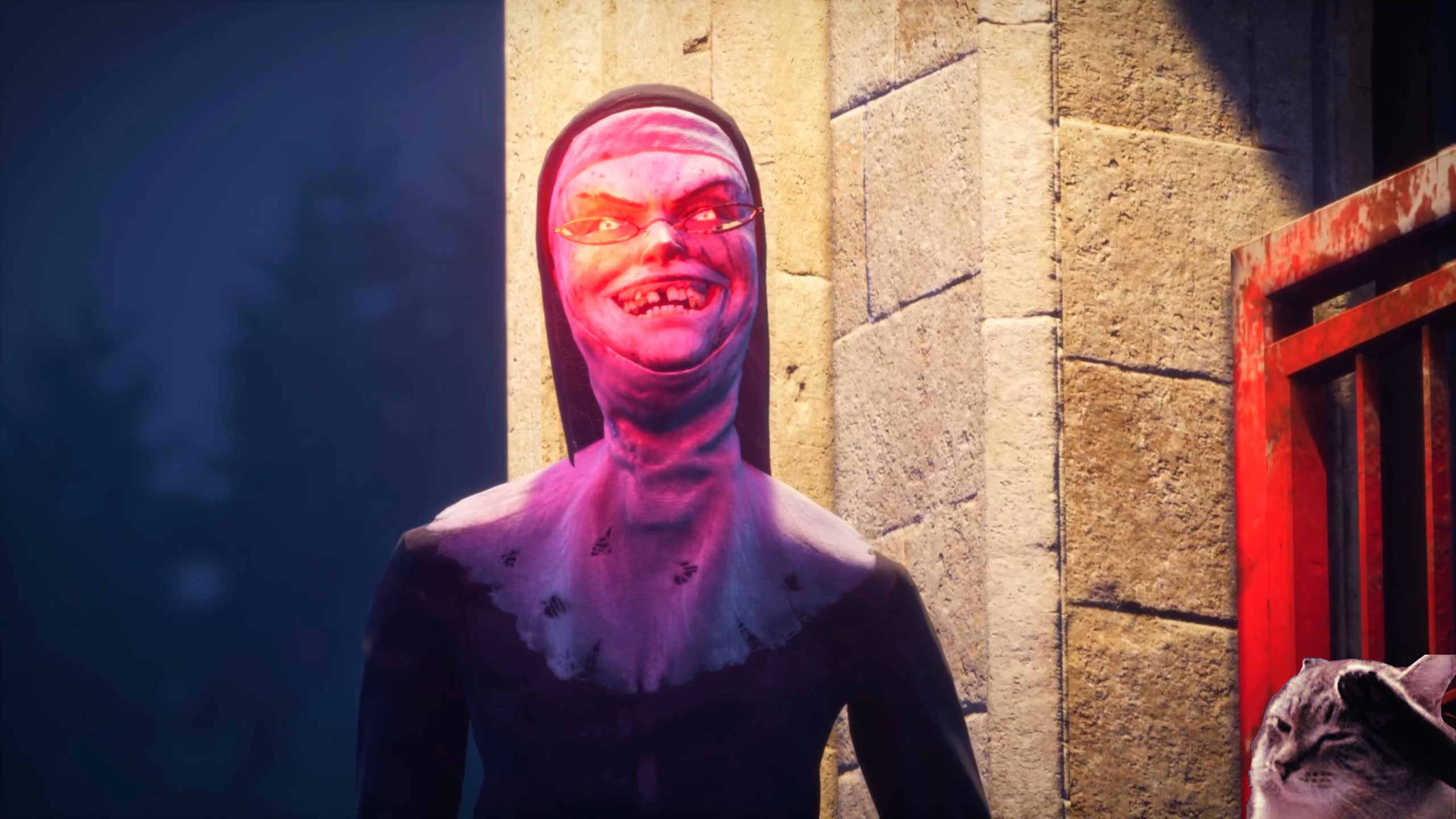 Evil Nun: The Broken Mask - Супер-короткий побег на воздушном шаре и организация отпуска директрисы!