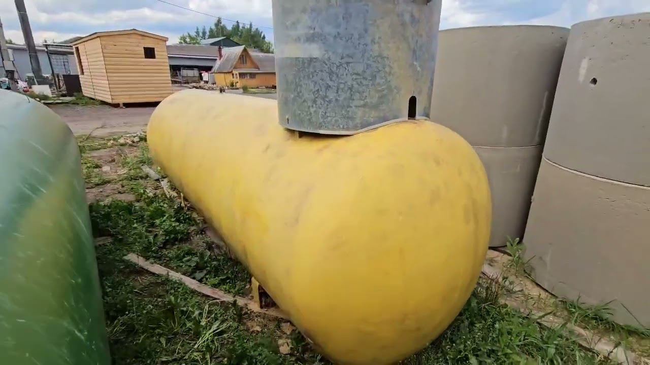 Газгольдер б/у 4850 л. 2012 г.+ редуктор + паспорт