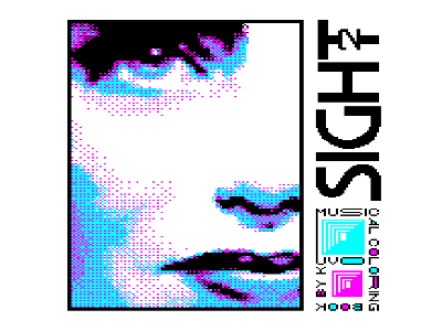 'Sight 2 musical coloring book' MUSIC RELEASE 2023 by KUVO/CSI / БК-0011М