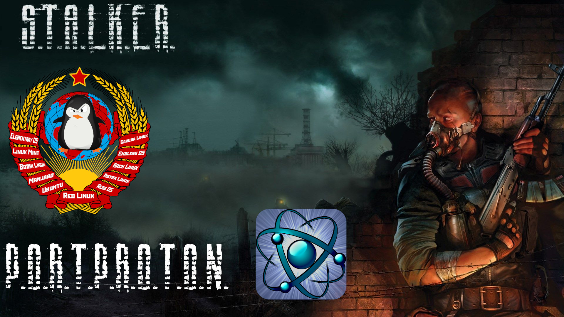 Играю в S.T.A.L.K.E.R.: Тень Чернобыля #9 Бульдог и кровосос. (Linux Mint 20.3, PortProton)
