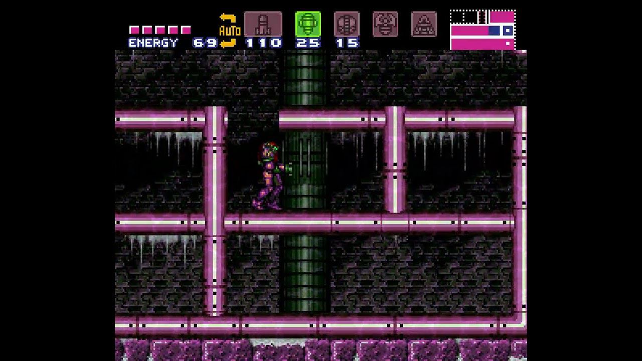 Super Metroid [5] - Единственные существа которые не хотят мне смерти на Зебесе