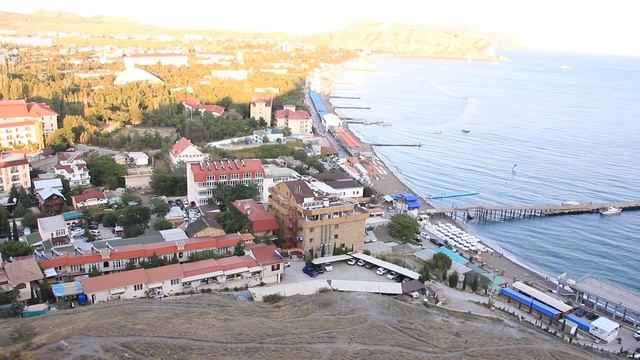 Лучшие виды с Генуэзской крепости на пляжи Судака. Путешествия по Крыму