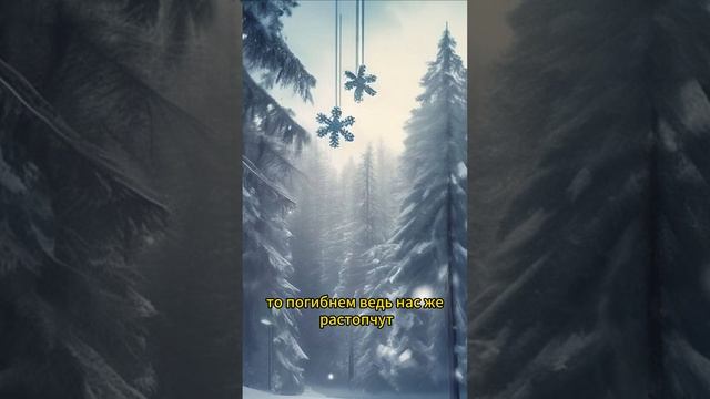 две снежинки #shorts