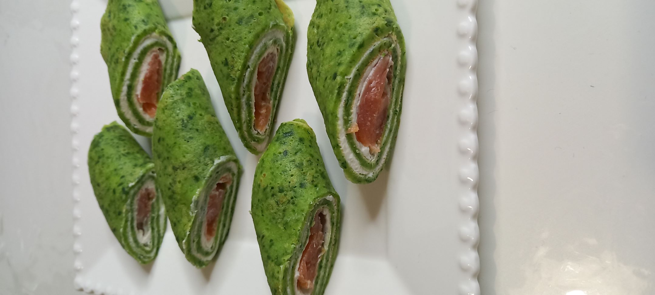 Зеленые блинчики😋