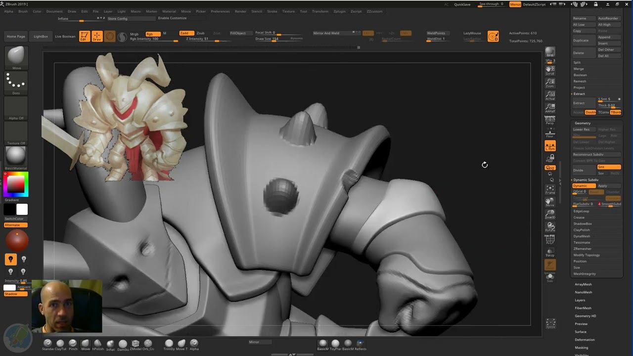 16Aplyingdynamicsubdivisionsandmergingsubtools