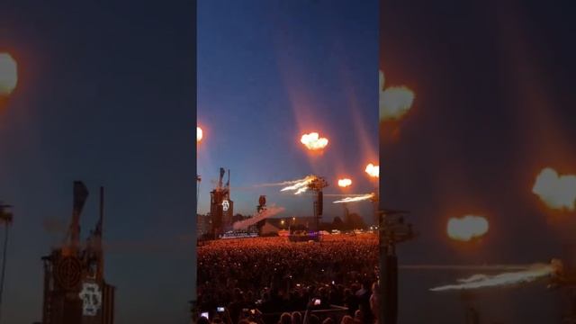 Обычный концерт Rammstein