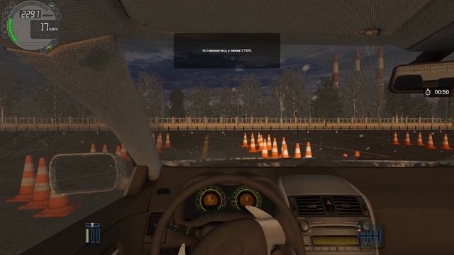 City Car Driving | спецподготовка | продвинутый - тоннельные ворота задним ходом | Logitech G29