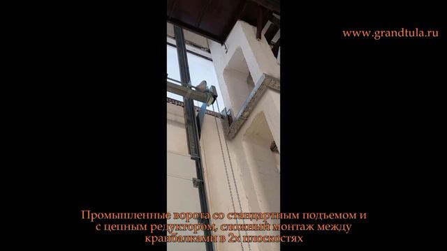 Секционные ворота с калиткой