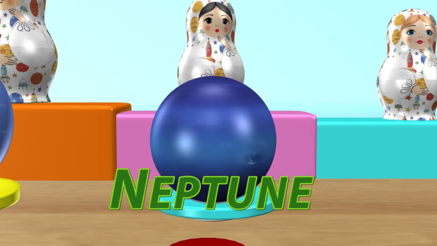 Крошки-Матрёшки.Английский для малышей. Солнечная система/Planetary System