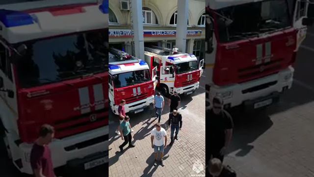 🚒 👩🚒#МЧСвТренде #пожарные #Сочи  
 @mchs_kuban  @firefightersochi
