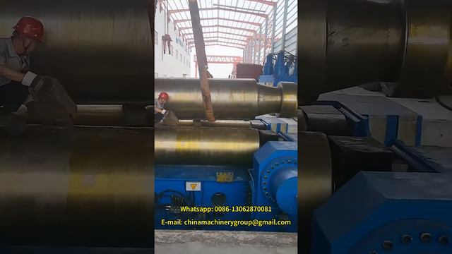 Установка ветроэнергетического листопрокатного станка