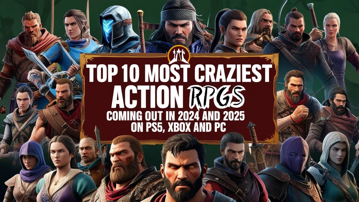 ТОП-10 САМЫХ БЕЗУМНЫХ ролевых игр в жанре экшн, которые выйдут в 2024 и 2025 годах