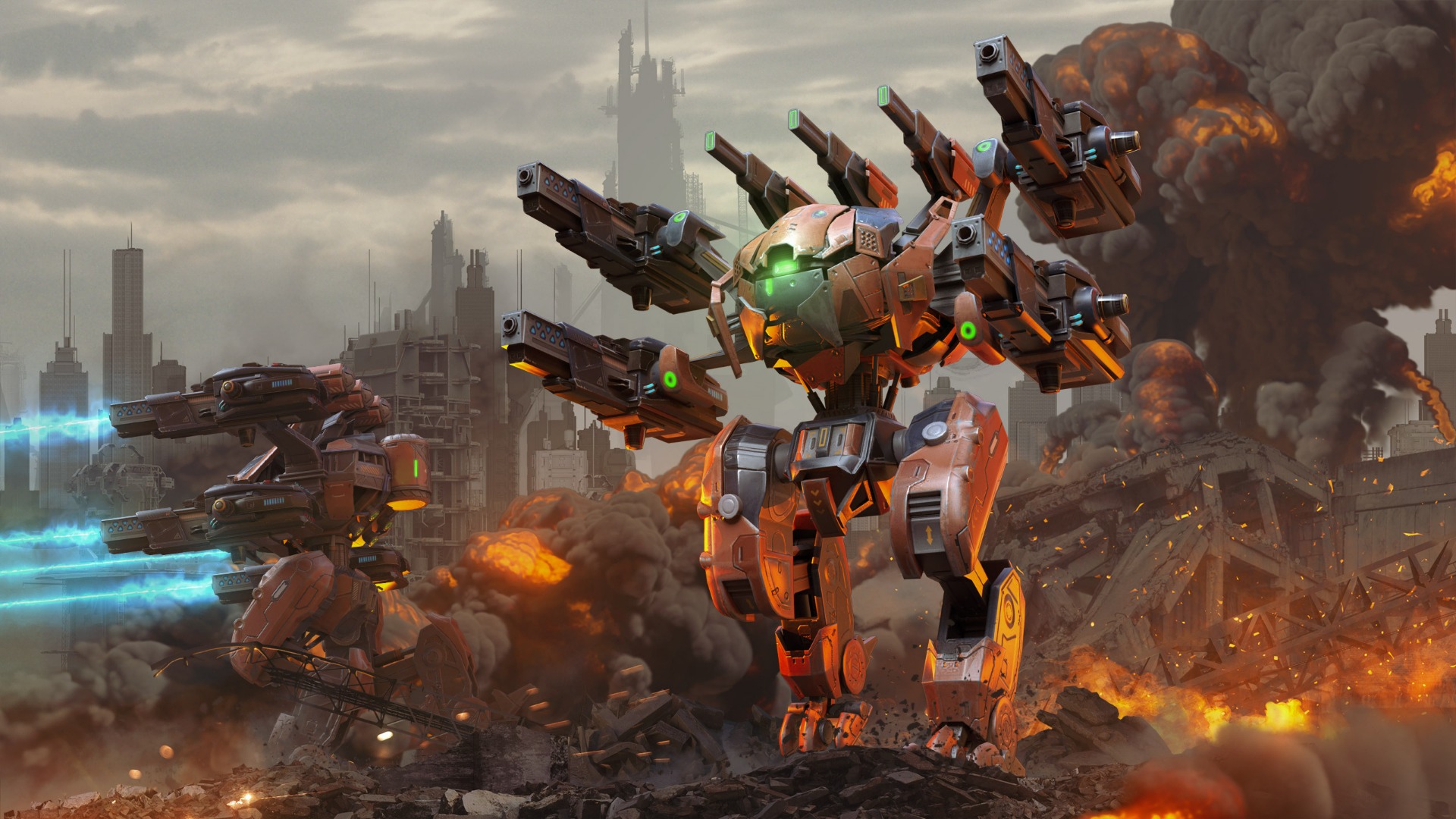 War Robots.Вечерние покатушки!