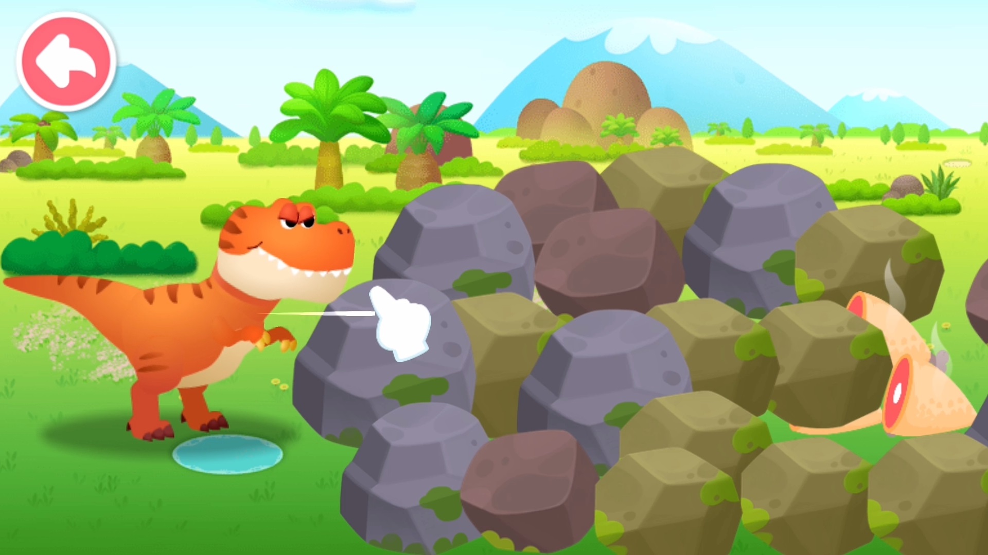 Малыши Панды Кики и Мюмю изучают тираннозавра Рекса | Мультик про динозавров для детей