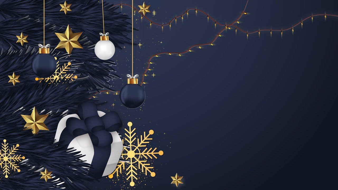 Новогодний футаж для текста | Брутальная заставка. Праздничная анимация.  Футажи для видеомонтажа.