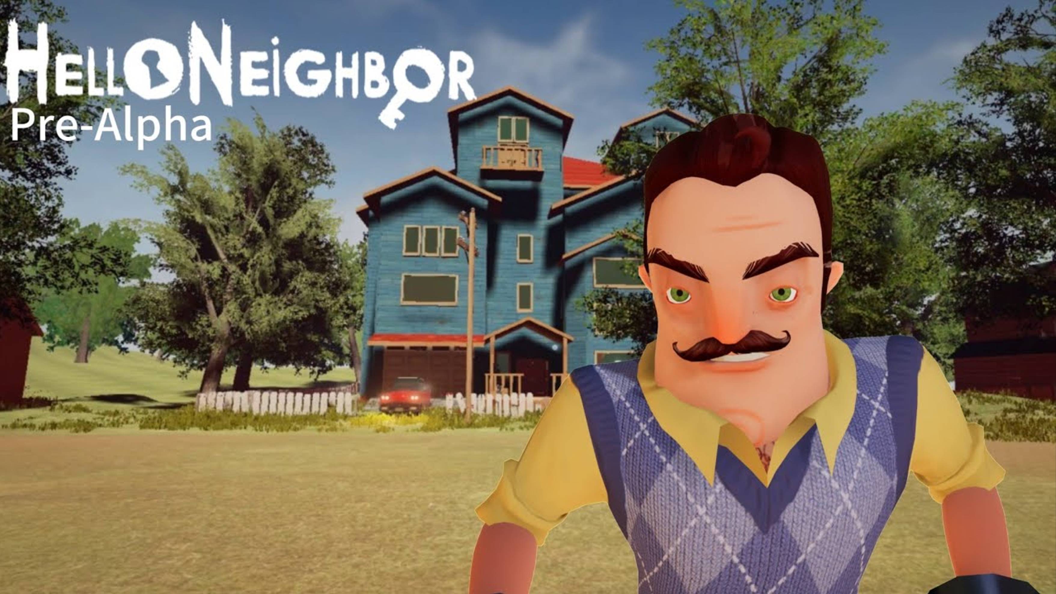 Прохождение Hello Neighbor Pre-Alpha|Сумасшедший сосед!
