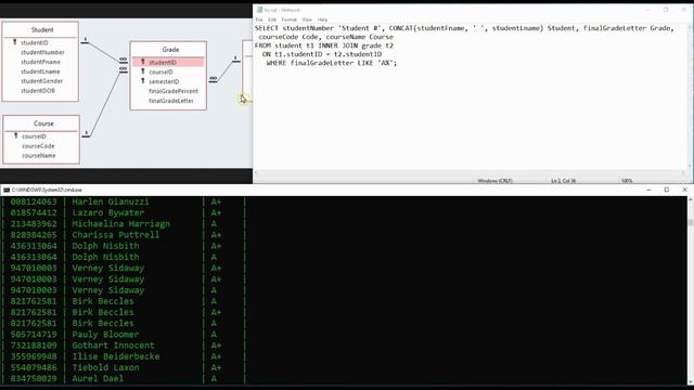 08 Learn SQL Using INNER JOINS - смотреть видео онлайн от «MySQL ...