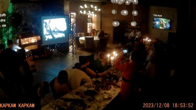 Свадьба Чарли и Гали в ресторане