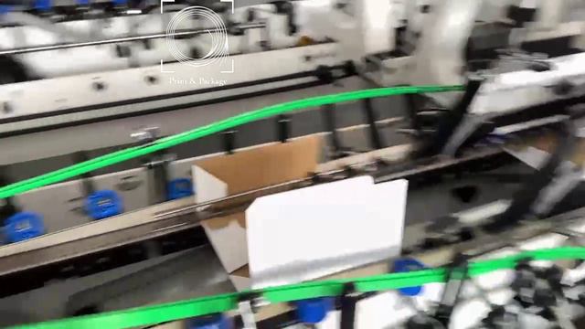 Фальцевально-склеивающее оборудование SHH-1050AK. Гофрокартон 3 точки