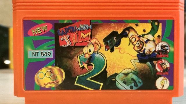 ✅ Моя игровая история - Глава 2 - Червяк Джим на Денди