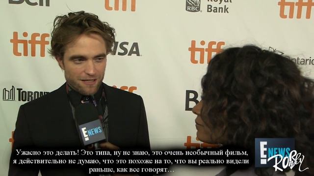 Роберт Паттинсон для E! News TIFF 2018 русские субтитры.mp4