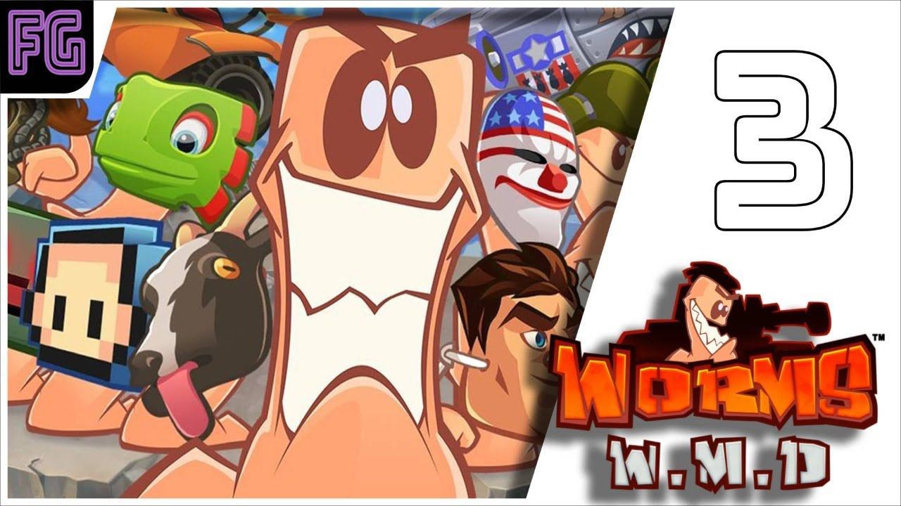 Балдежный стримWorms W.M.D  Девушка стримит  #3