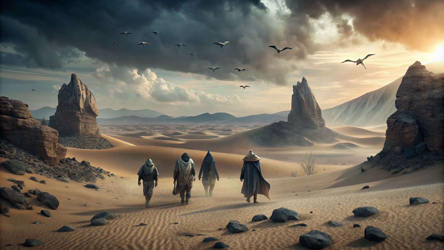 Крылатые спасатели: История о том, как летучие мыши помогли путешественникам в пустыне