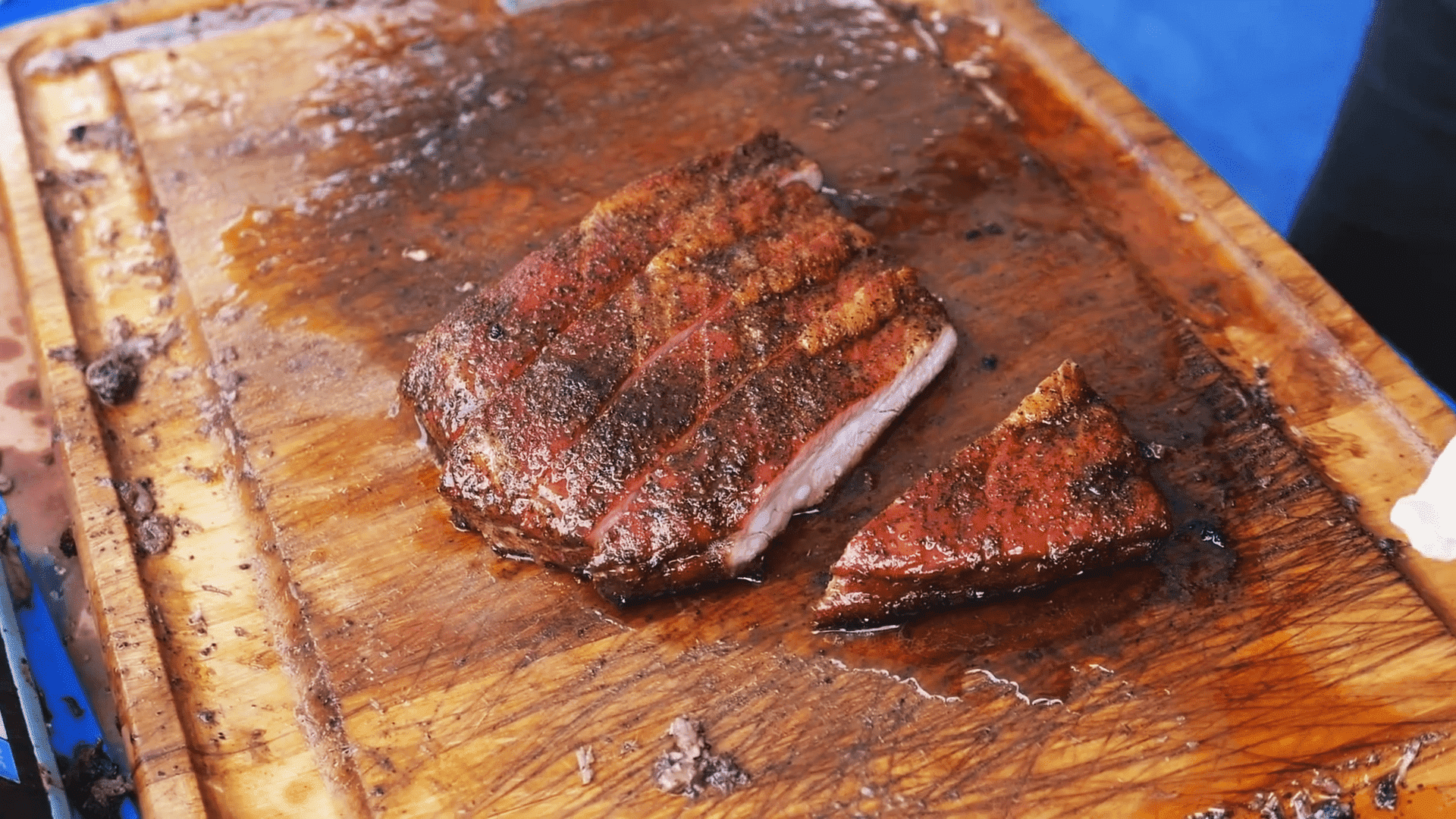 Свиные ребра, Говяжья грудинка, Тушёная свинина барбекю