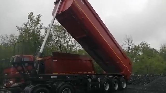 Гидроцилиндр АТЛ 179 5 6180Е на полуприцеп НЕФАЗ Цилиндр подъема кузова на прицеп