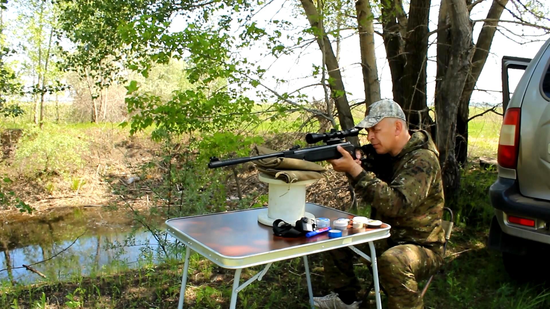 Хатсан страйкер эдж.Стрельба на 20, 30, 50 метров с оптикой.