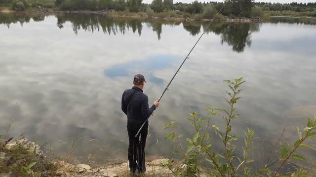 Рыбалка на Борнницком карьере, часть 2