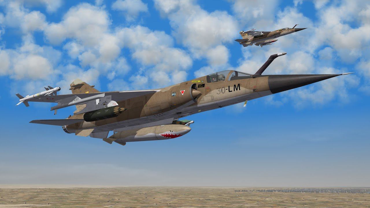 WarThunder - среднестатистический бой на Mirage F1C-200