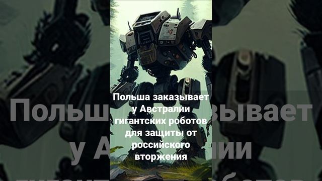 Польша заказывает у Австралии гигантских роботов для защиты от российского вторжения