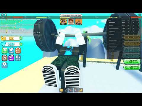 ROBLOX  Качаем мышцы!!! #roblox, #роблокс