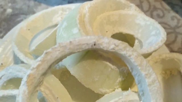 Луковые кольца в кляре