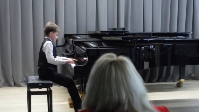 Выступление, II открытый окружной фестиваль-конкурс юных пианистов  имени В.К.Мержанова, 14.04.2024