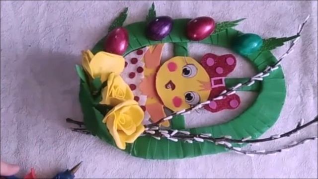 ПАСХАЛЬНЫЙ ВЕНОК./ПАСХАЛЬНЫЙ ДЕКОР СВОИМИ РУКАМИ.