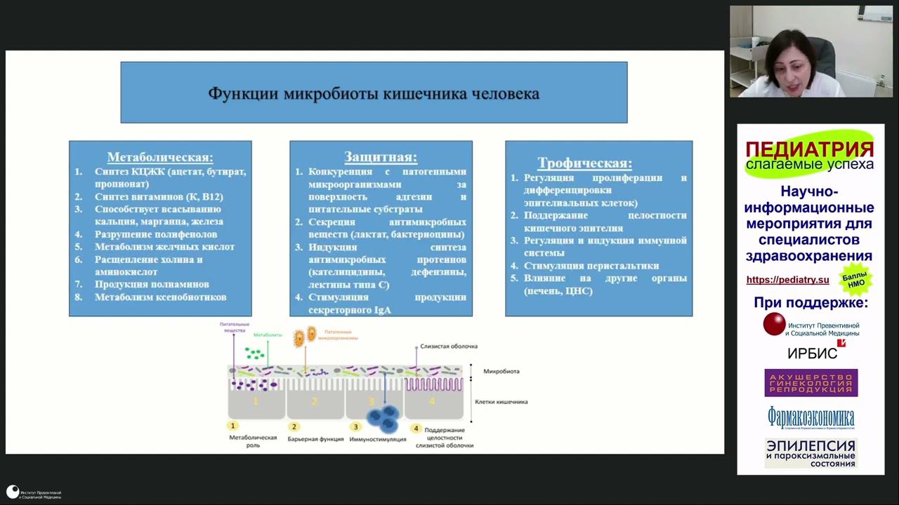 Объективная оценка микробиоты у детей первых лет жизни при антибиотикотерапии