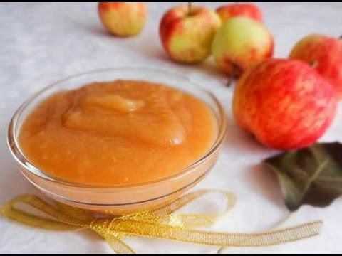 Яблочное пюре на зиму - простой рецепт.