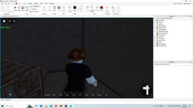 ROBLOX RUSSIAN BOY - Сборка локации - 5 часть - Универмаг