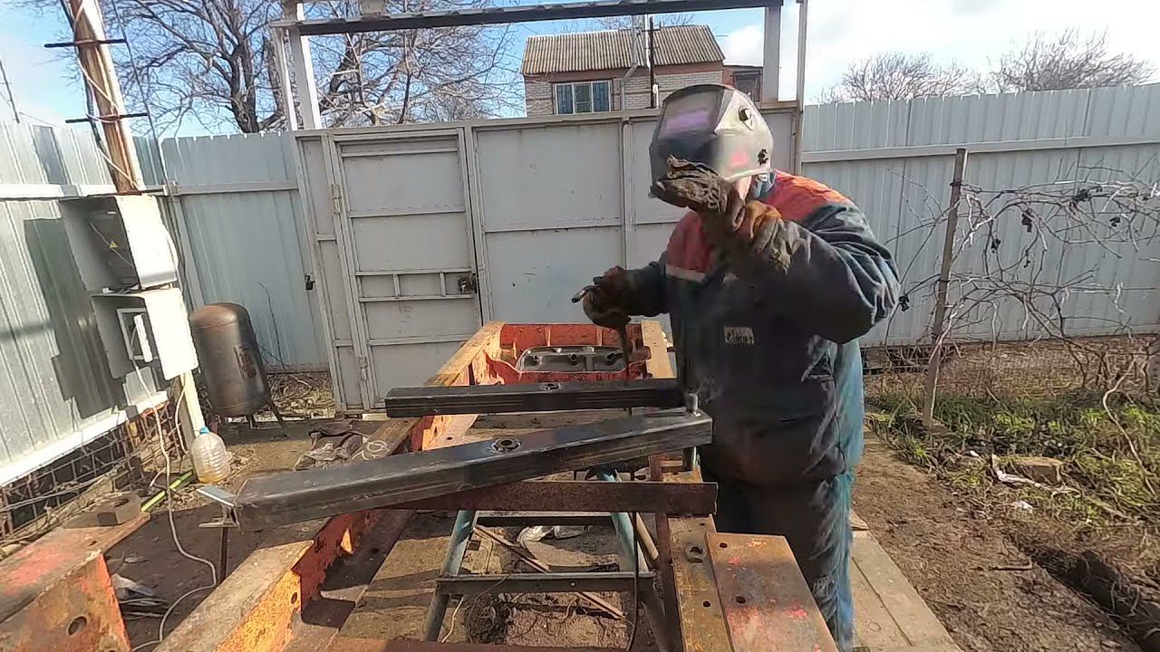 Бур своими руками на трактор МТЗ 82  (серия №4)
