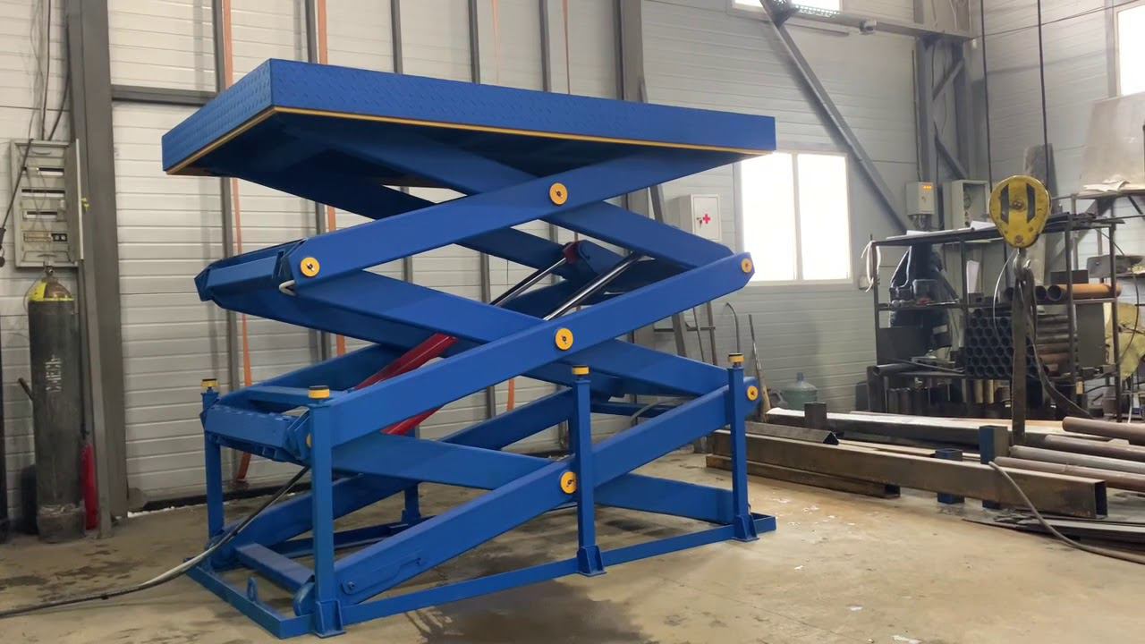 Гидравлический подъемный стол 5 м