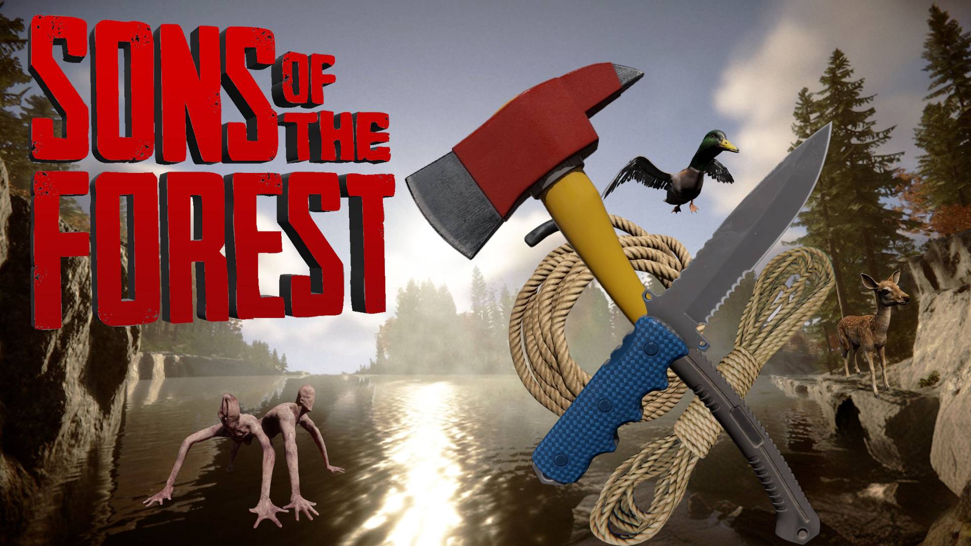 ПЕРВЫЙ ВЗГЛЯД SONS OF THE FOREST. №1