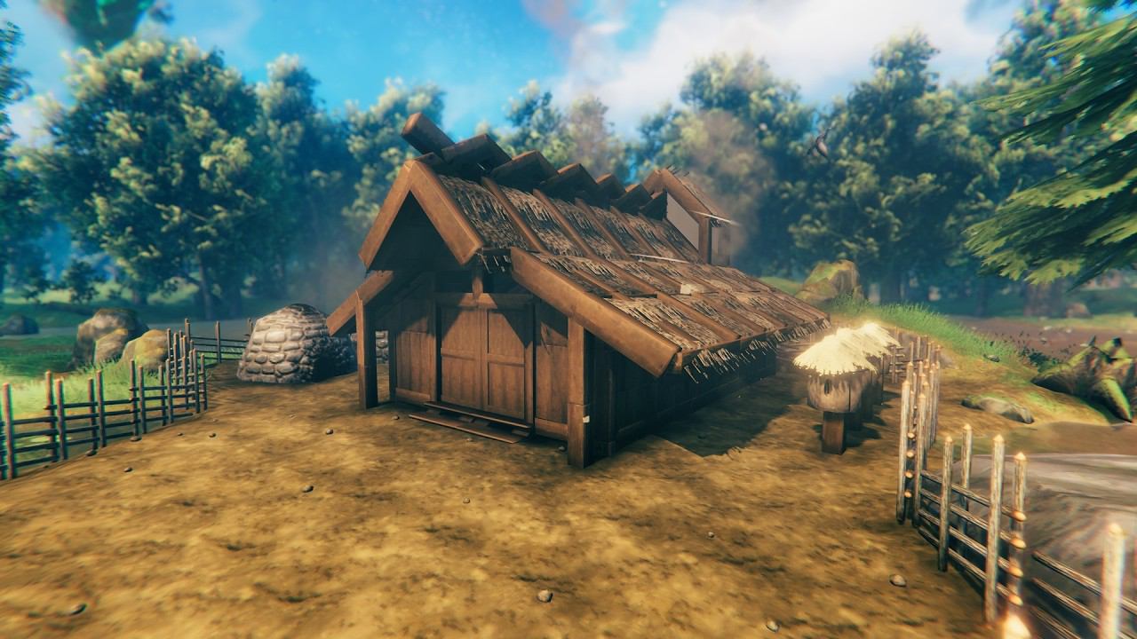 Как Построить Стартовый Дом В Valheim