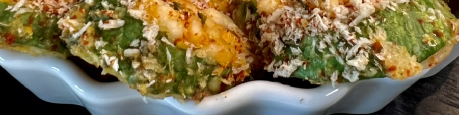 Запечённый кабачок или цукини- супер закуска!